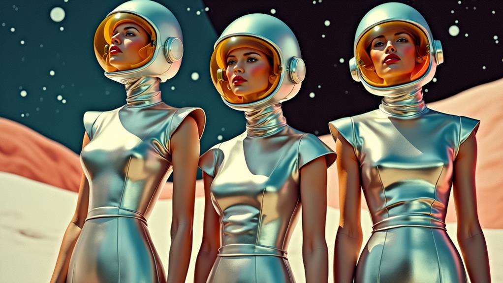 The 1960s Space Age Fashion: Metallics and Futuristic Designs ...