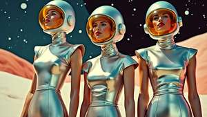 The 1960s Space Age Fashion: Metallics and Futuristic Designs ...