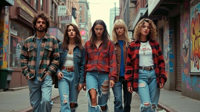 The 1990s Craze for Flannel Shirts and Grunge Style - DidYouKnowFashion