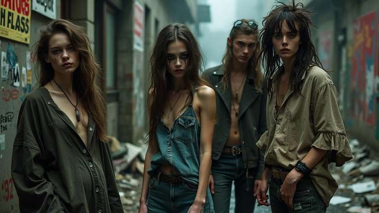 The 1990s "Heroin Chic" Aesthetic - Did You Know Fashion