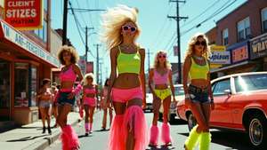 The Craze for Neon Fashion in the 1980s - Did You Know Fashion
