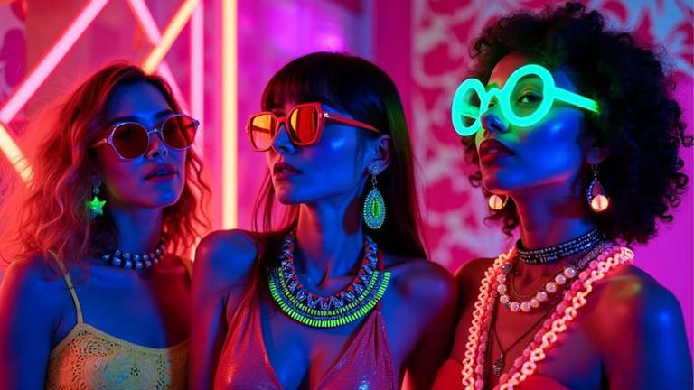 The Craze for Neon Fashion in the 1980s - Did You Know Fashion